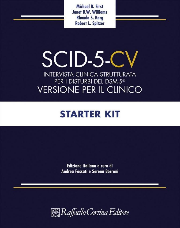 SCID-5 -CV: come formulare diagnosi secondo i criteri del DSM-5 ...