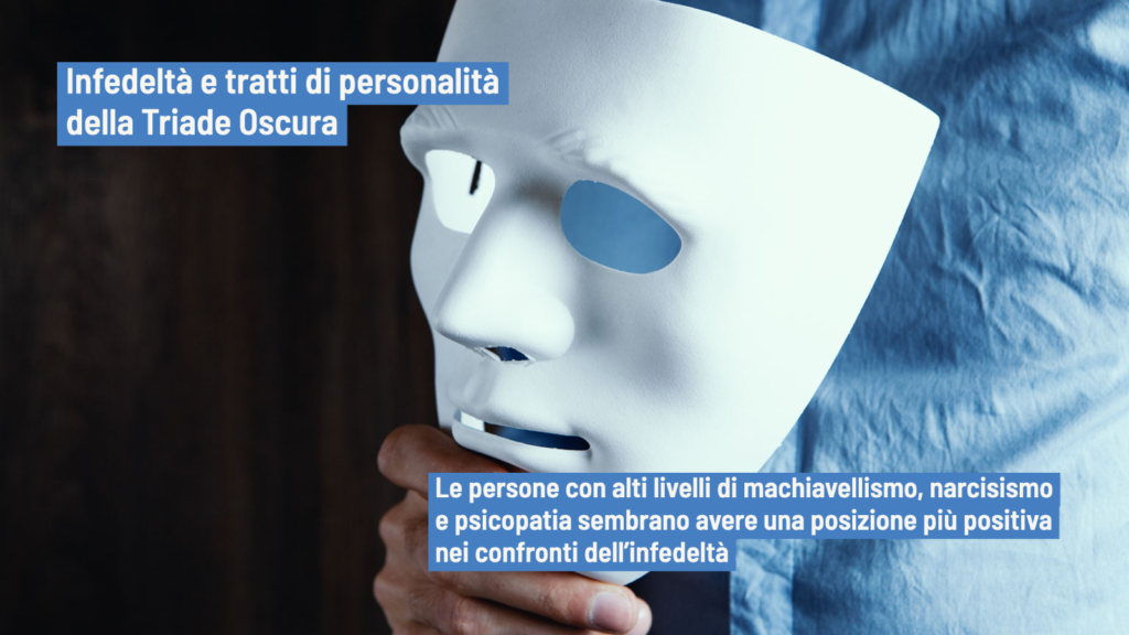 Infedeltà e tratti di personalità della Triade Oscura e della Triade Chiara