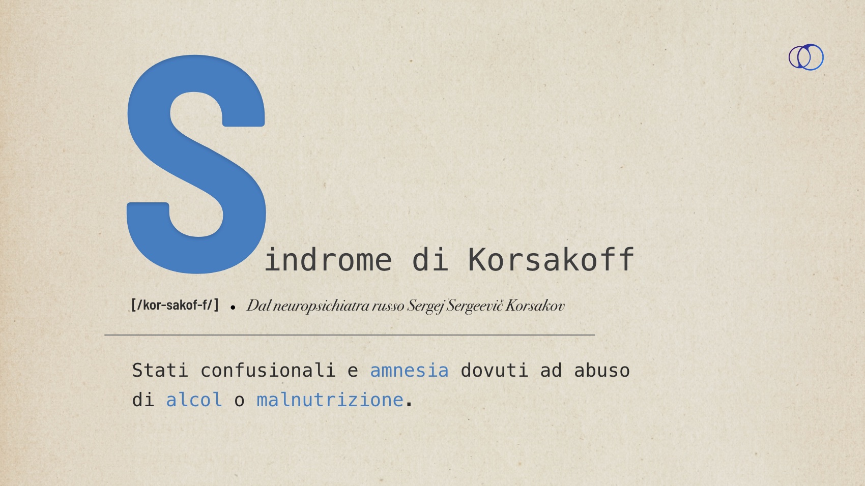 Sindrome di Korsakoff: sintomi, diagnosi e trattamento
