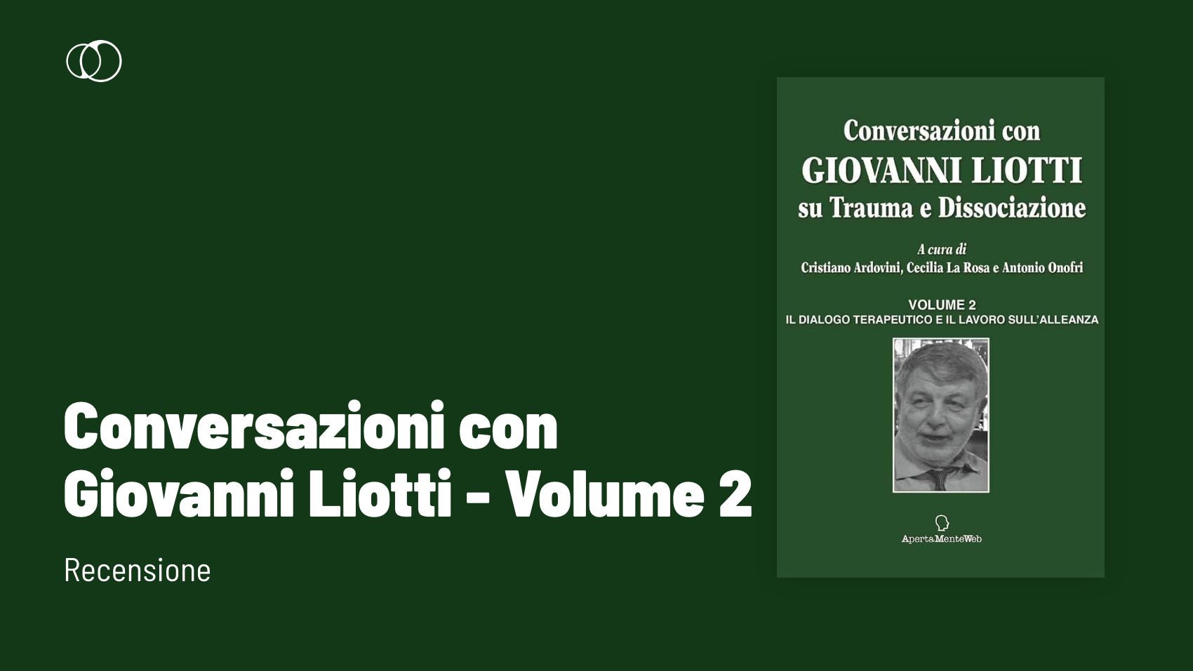 Conversazioni con Giovanni Liotti Volume 2 (2024) - Recensione
