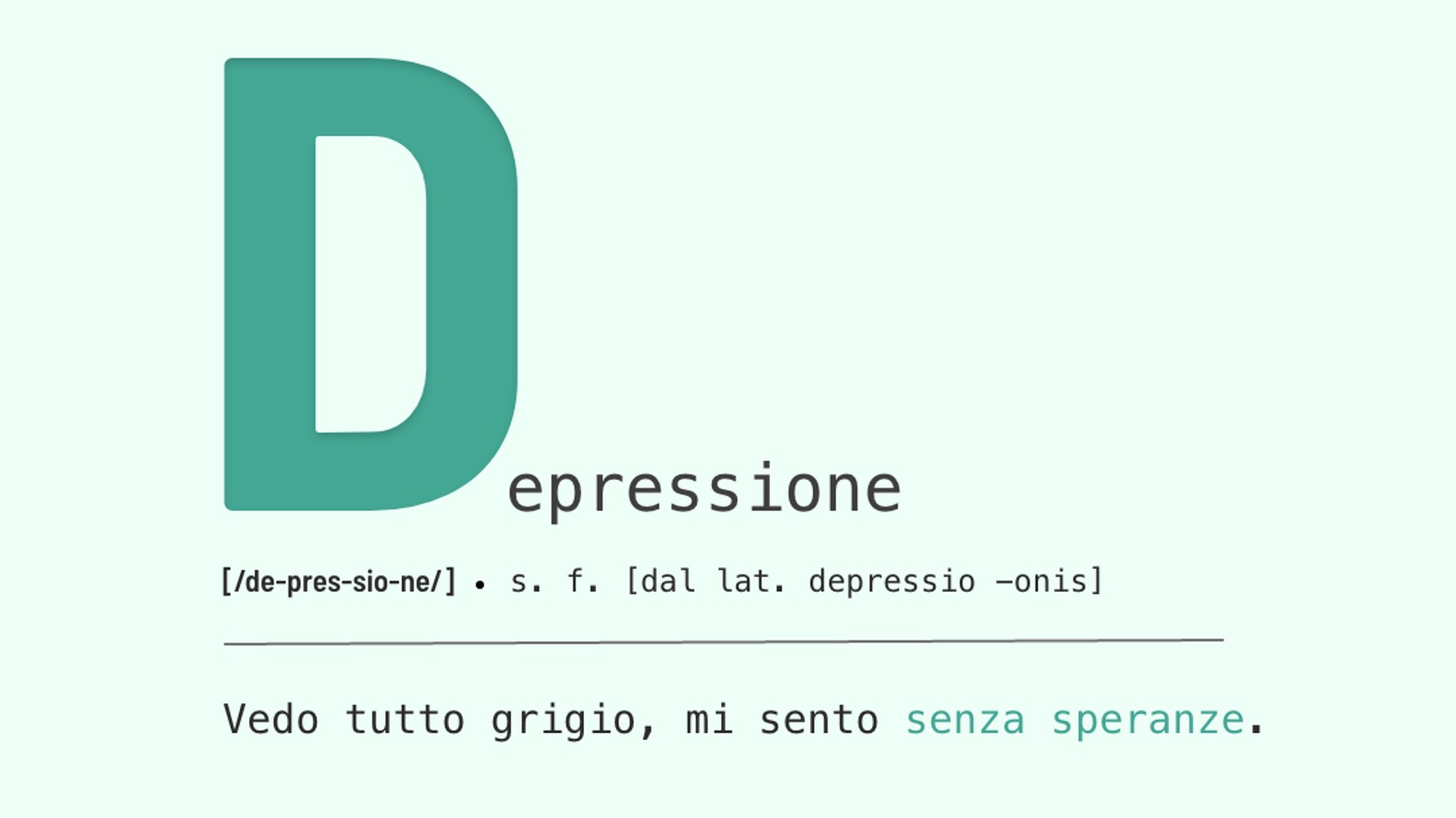 Depressione maggiore: aspetti cognitivi e circoli viziosi